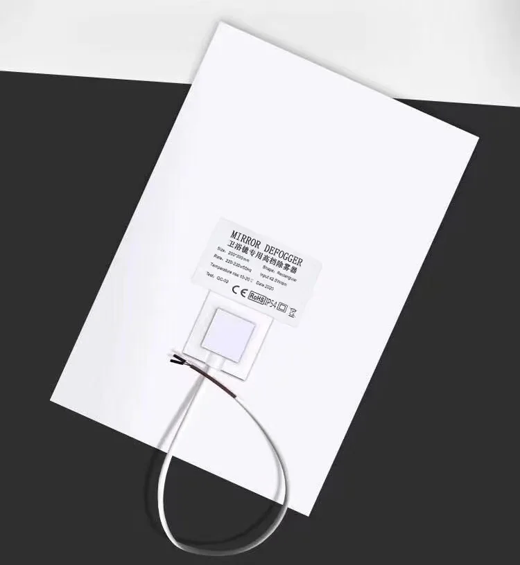 Custom Production Dc12v Ac110v 220v Pet Defogger Pad Heater Antifog ...