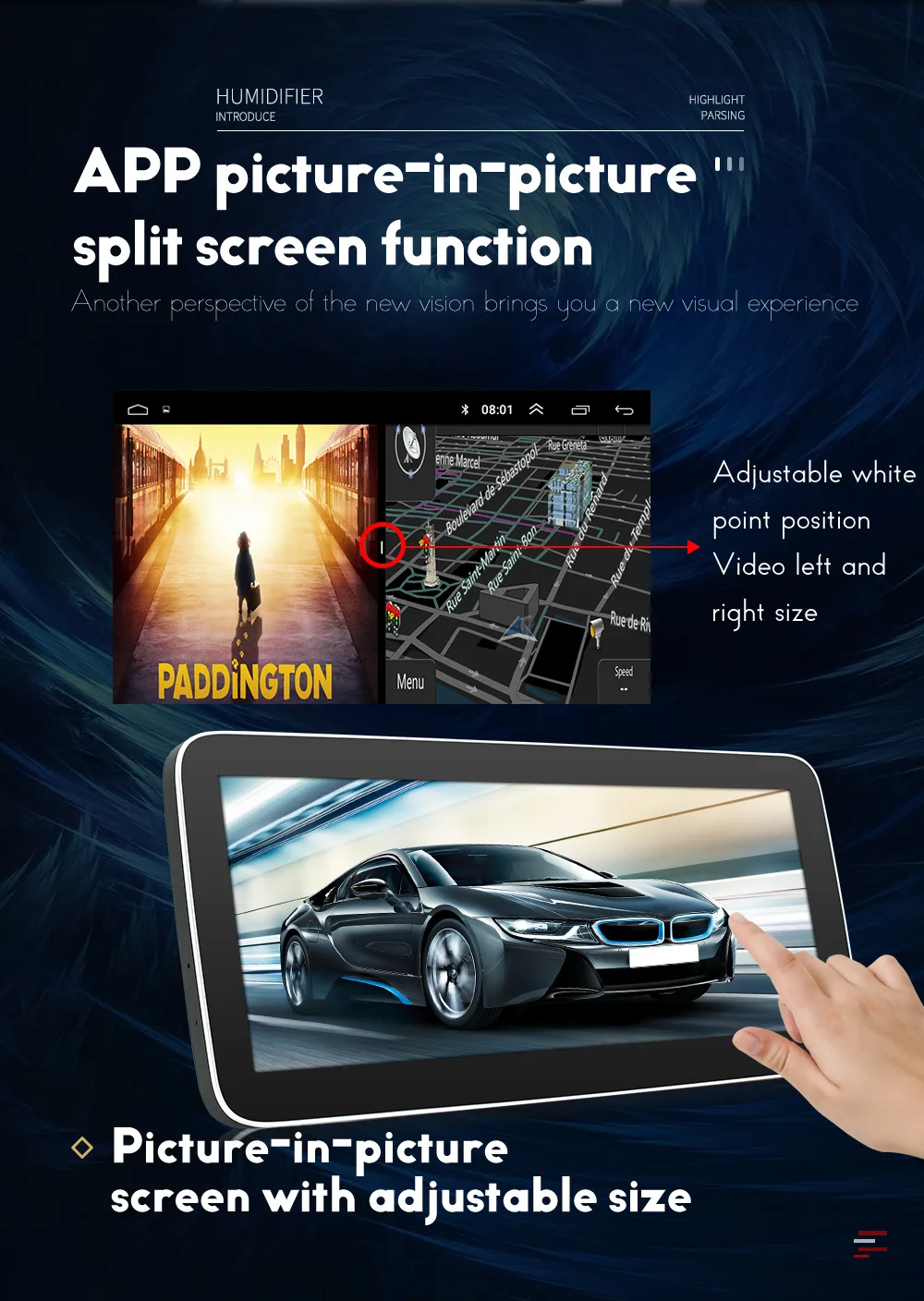 12.3Inch Android Multimedia Car DVD Player with GPS 360 Camera Carplay 4G Wifi Autoradio for ...