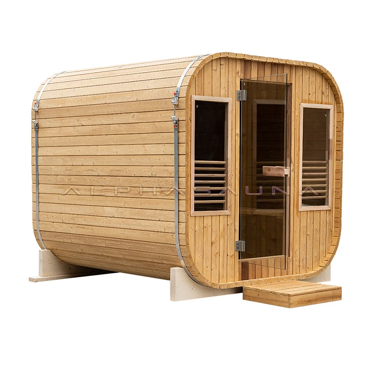 New Pure Canadian Red Cedar Wooden Sauna for 4-6 Persons