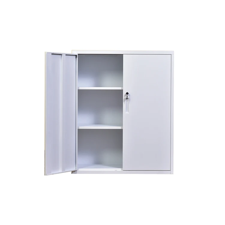 Half Height Documents Cabinet Black Metal Knock Down Customized Factory ...