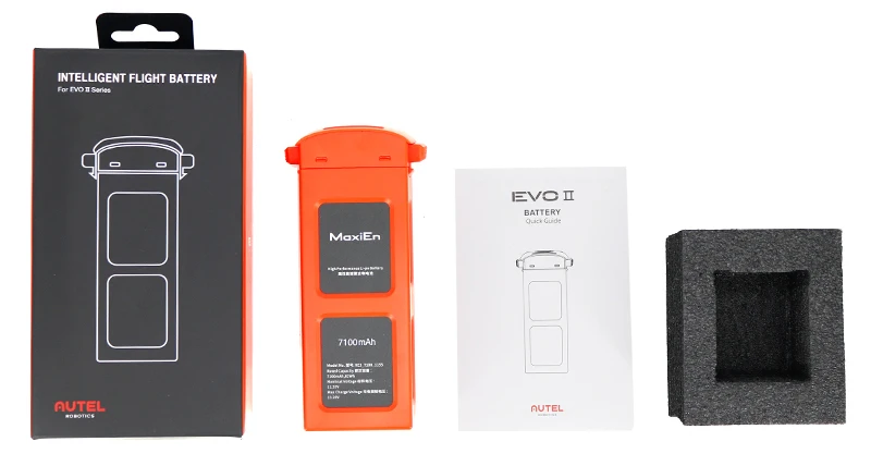 Autel Robotics Evo Ii Drone Battery Accessories 7100mah Li-po Charging ...