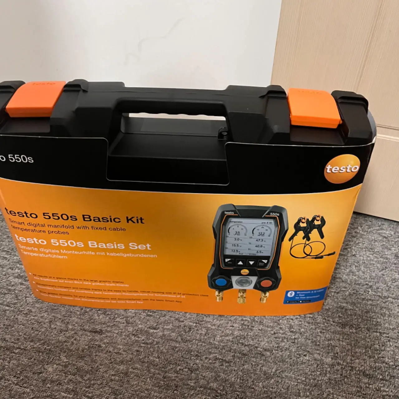 Testo 557s Smart Vacuum Kit 0564 5571 4 Valves New Smart Digital ...