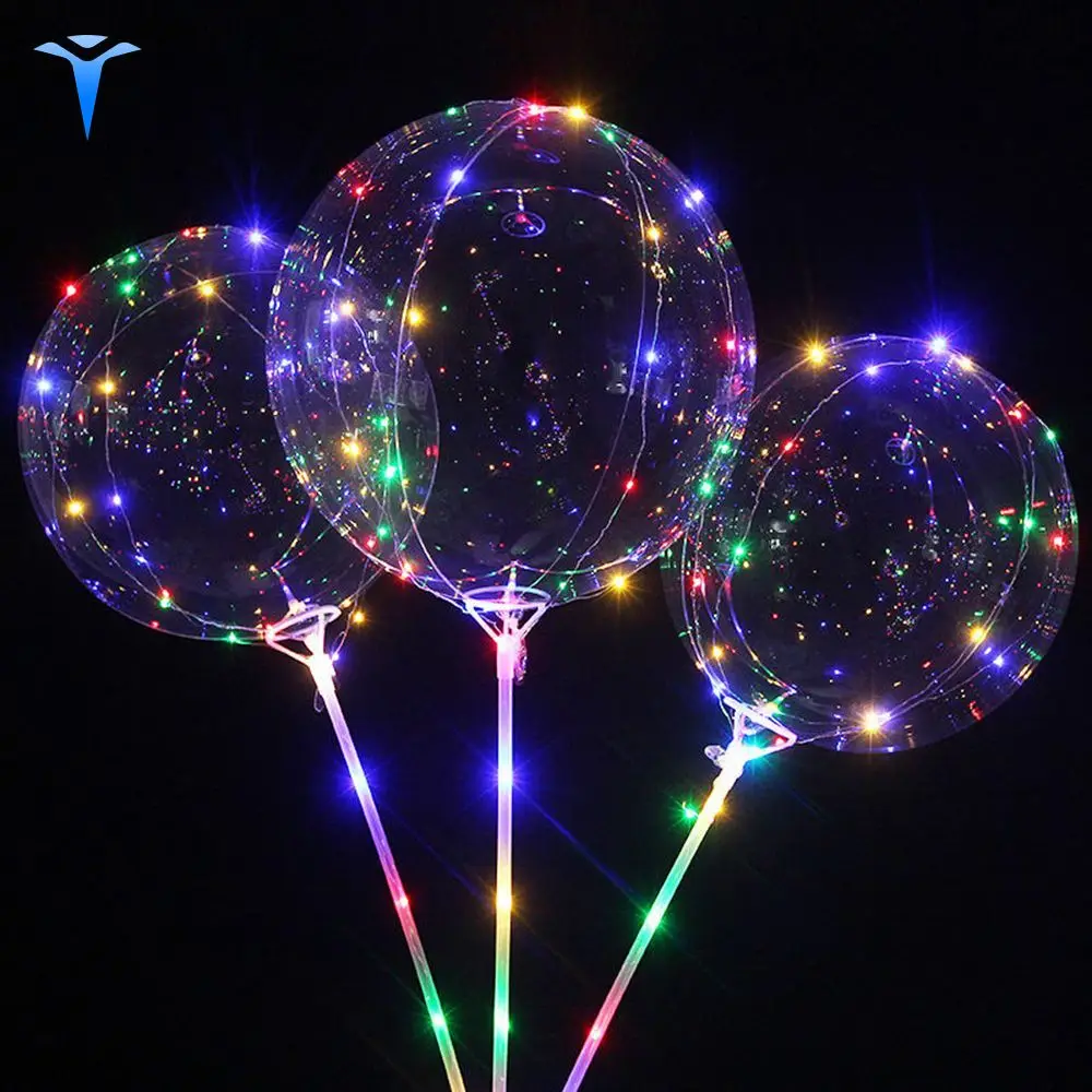 Wave Ball Bobo Led Bubble Balloon Metallic - Buy Wave Ball,Bobo Balloon ...