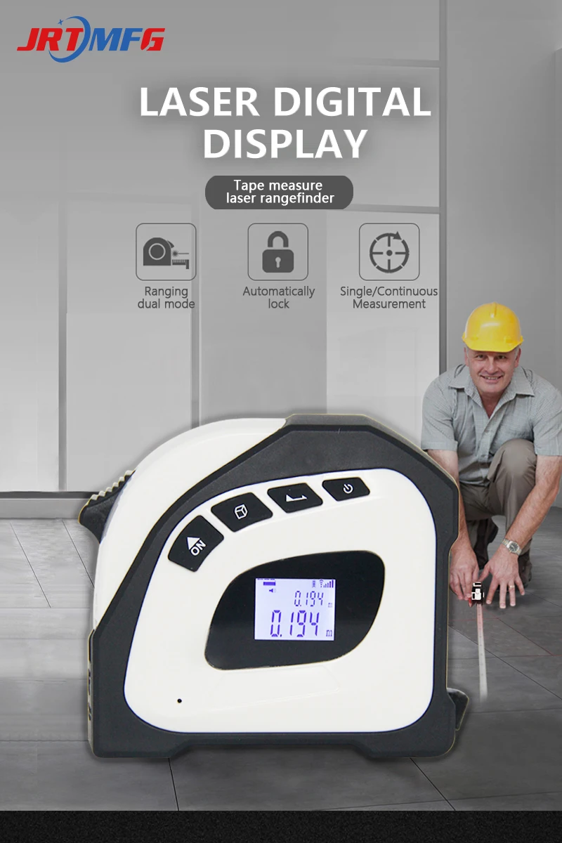 Promotional Plastic Tape Measure Laser Usb Mini Laser Distance Meter 99 ...