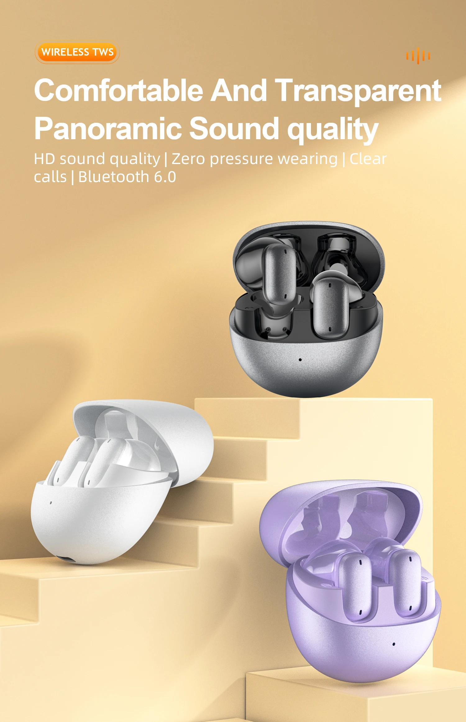 G13 AI Simultaneous Interpretation AI Mini Portable Smart Earbuds for ...