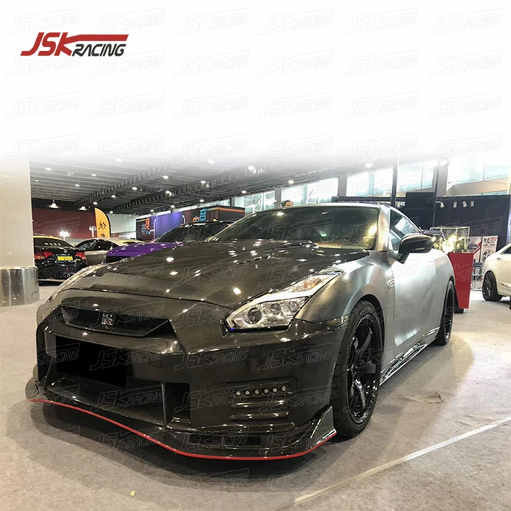 Revozport Style Dry Carbon Fiber Hood For 2017-2020 Nissan R35 Gtr ...