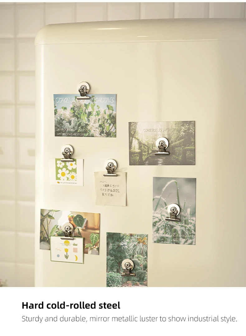 SHIMOYAMA 12pcs Packed Heavy Duty Fridge Refrigerator Magnet Peg Clips ...