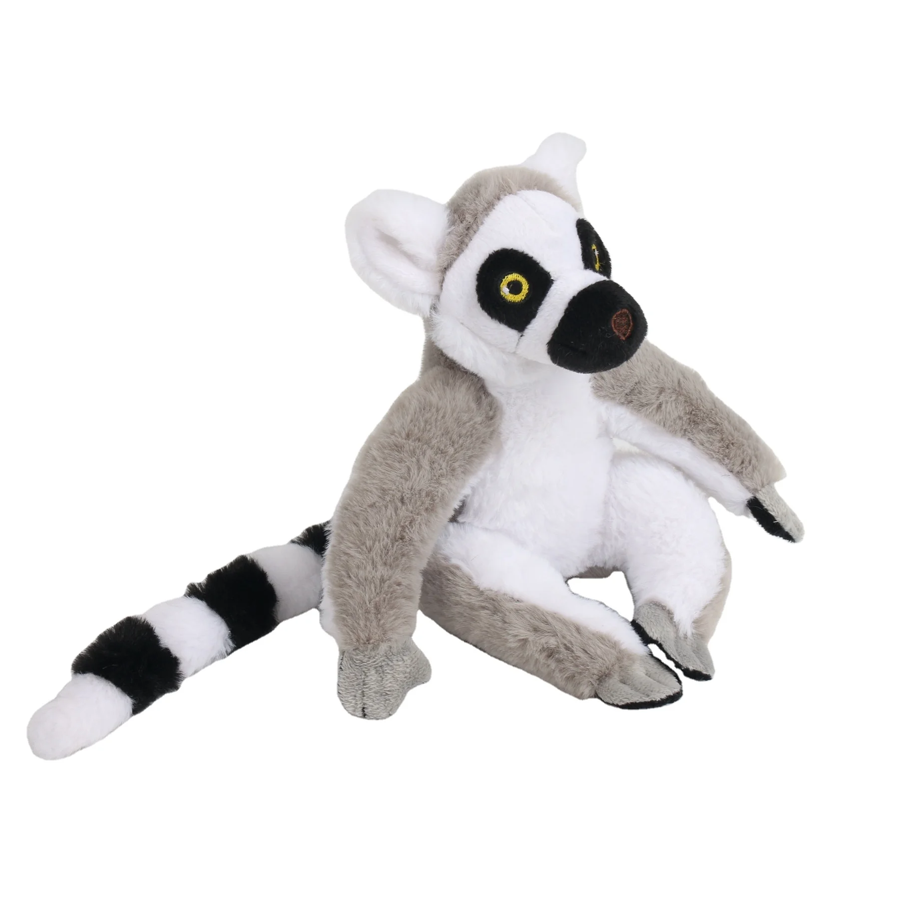 Grs Certified Plush Monkey Lemur Toy Made Of 100% Recycled Material ...