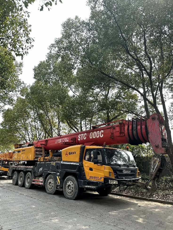 Sany Stc1000c 100 Tonused Truck Crane Mobile Crane Hydraulic Boom Arm ...