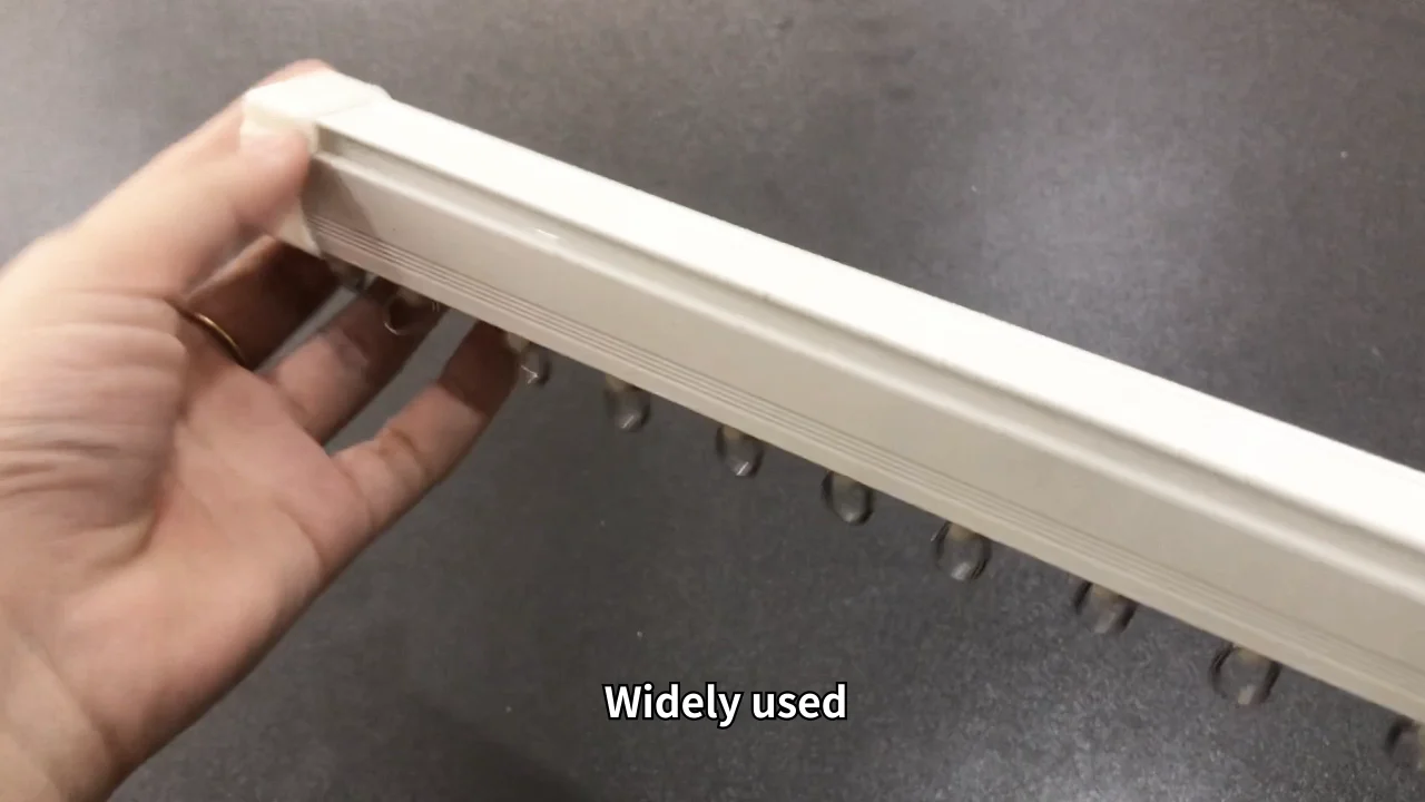 Jieying Export Aluminum U Shape Curtain Poles Tracks Set Ripple Fold ...