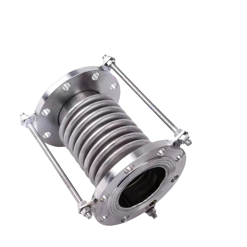High Temperature Exhaust Compensator Metal Bellows Flange Connection ...