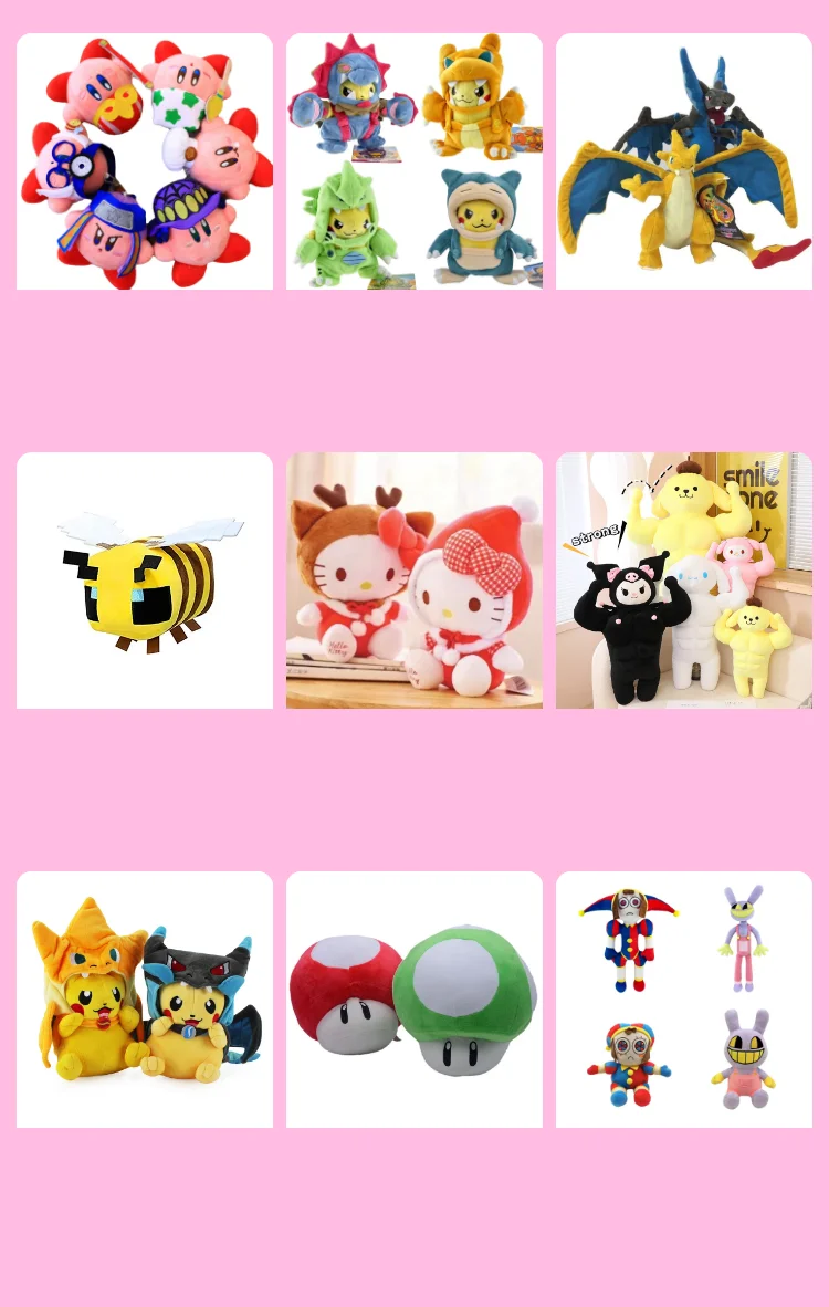 Kawai Cartoon Sanrio Ice Cream Series Prin Melody Cinnamon Roll Plush ...