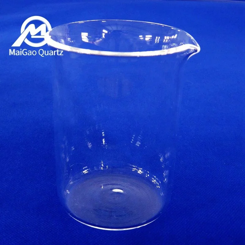 500ml Laboratory Glassware Heat Resistant Graduated Glass Quartz Beaker ...