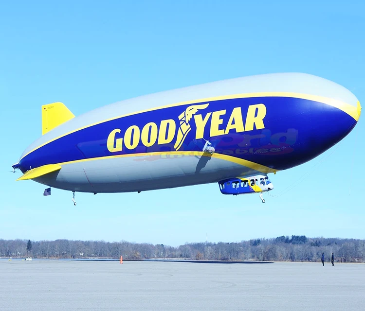 Outdoor cheap promotional airship blimp dirigible inflable de helio ...