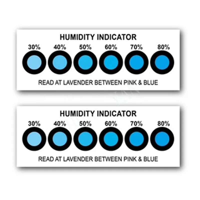 6 Dots Moisture Indicator Card Humidity Indicator Cards Moisture ...