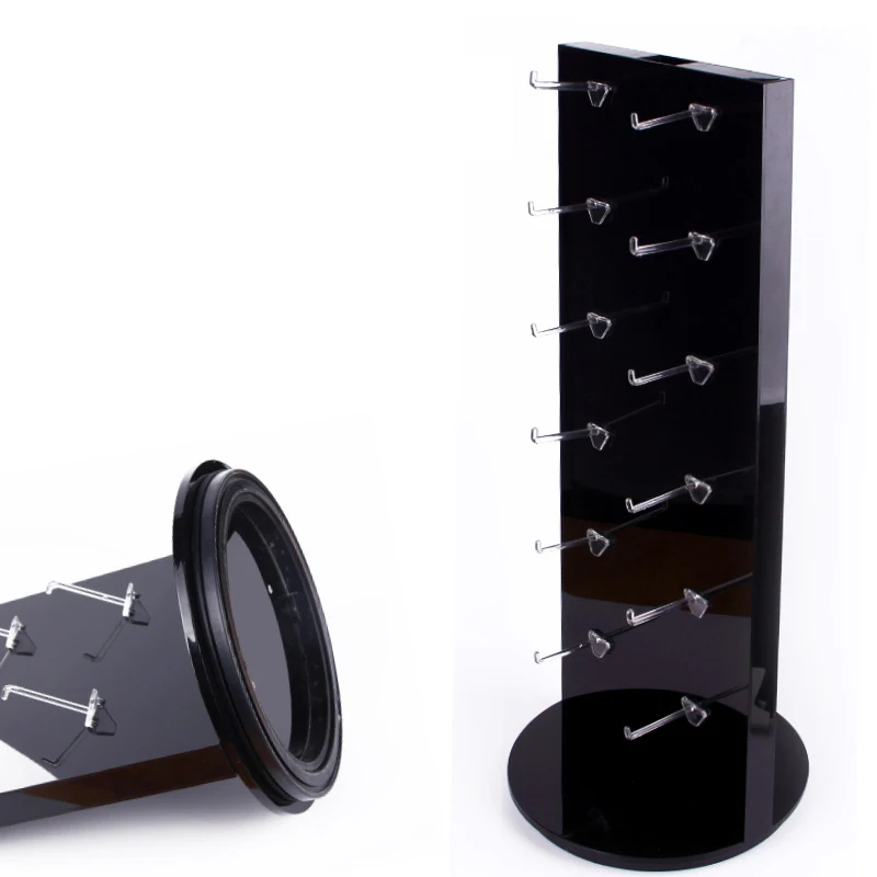 Revolving Display Case Acrylic Rotating multi function Display Showcase ...