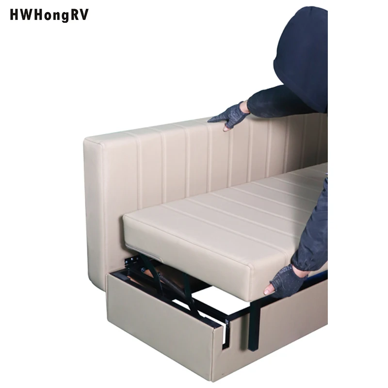 Caravan Folding Campervan Bench Seat - RV Bed Car Seats