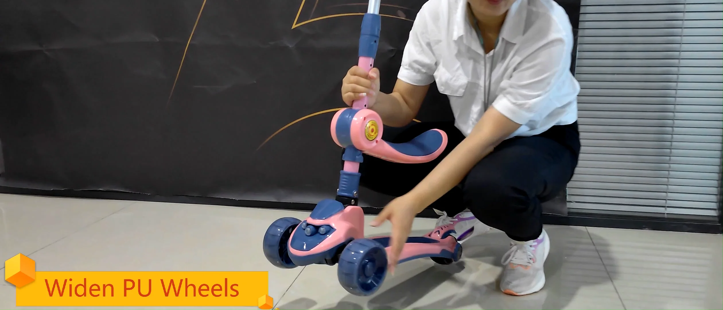 Girls Age 6 Toy Flicker Kick Scooter For Children / Children Scooter ...