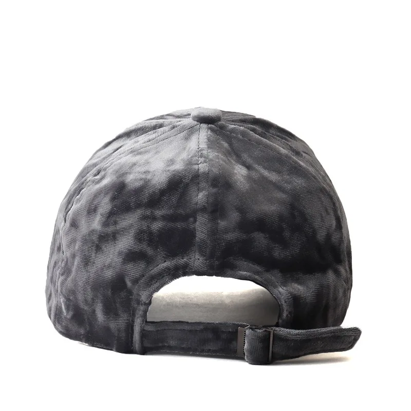 New JESUS Rhinestone Velvet Cap - Perfect for Outdoor Casual