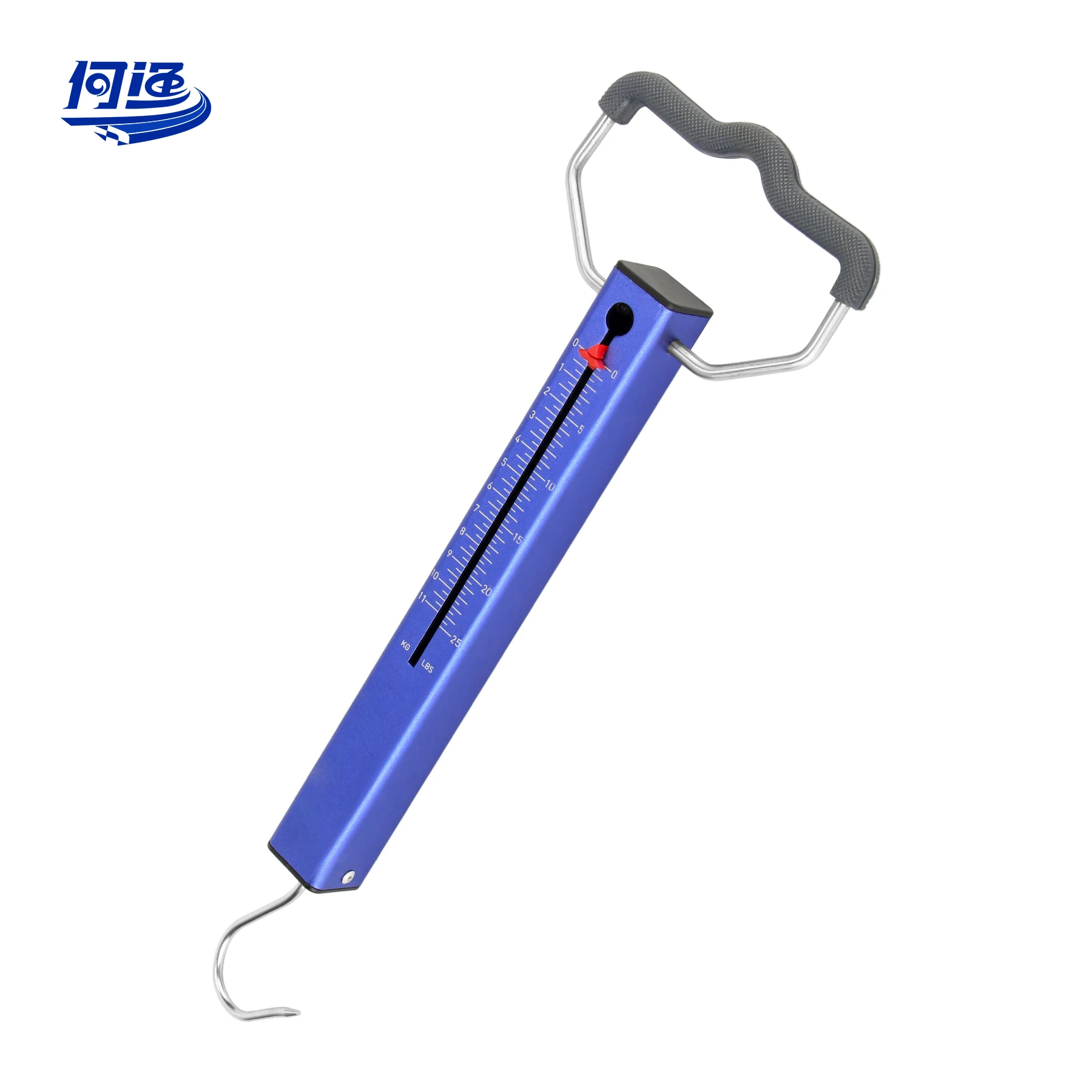 Hanging Scale Square Aluminum Tube Spring Fish Scale For Fishing ...