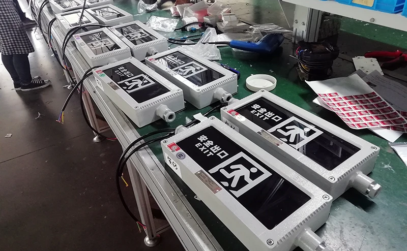 Explosion Proof Lighting Exit Signs For Business With Battery Backup ...