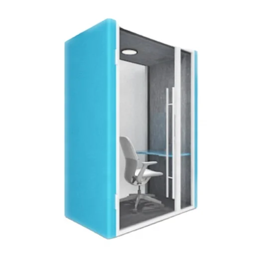 Flexsapce Office Workstation High Back Acoustic Private Public Waiting ...