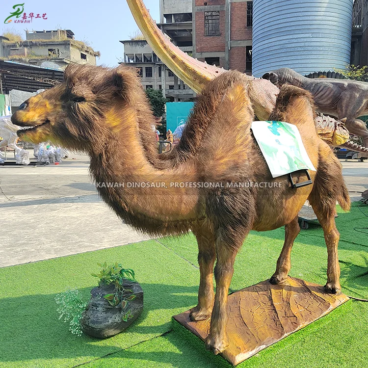 Life Size Camel Statue Realistic Animatronic Animals Simulated Animal ...