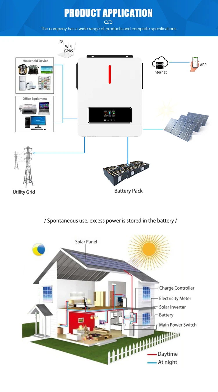 Pv Array Combiner 3.6kw 3000 Watt 5kv 6200w 6 Kw Hibrido 48 Volt Off ...