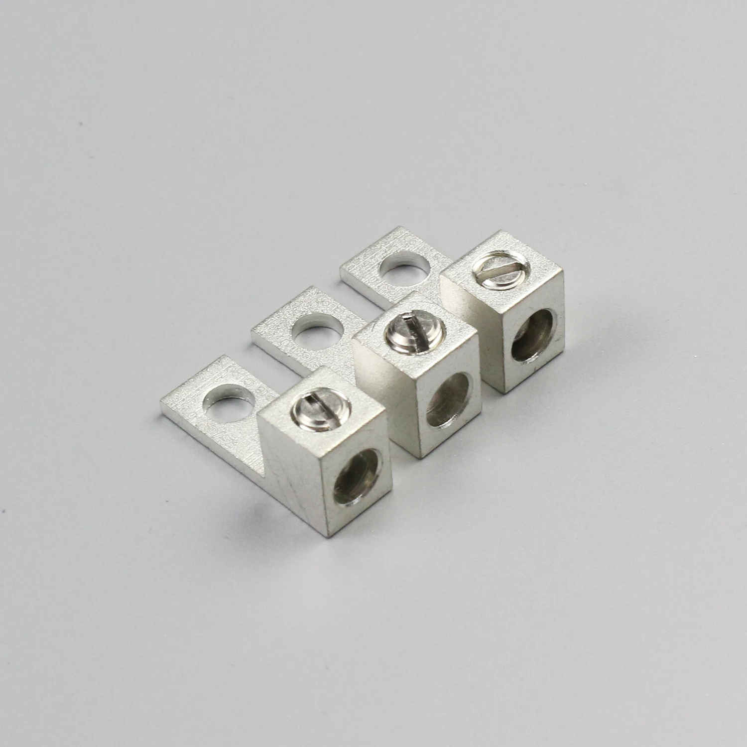 Aluminum Grounding Block Single Conductor Terminal Blocks Mechanical ...