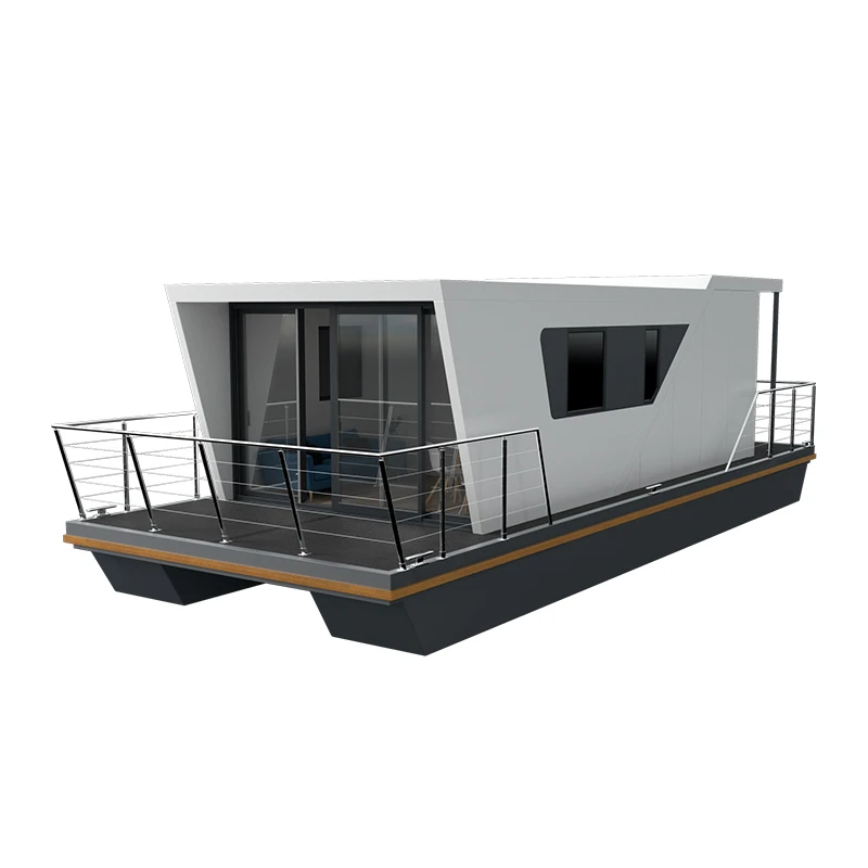 Modern Style Support Customization Houseboat Prefab Water Hotel ...