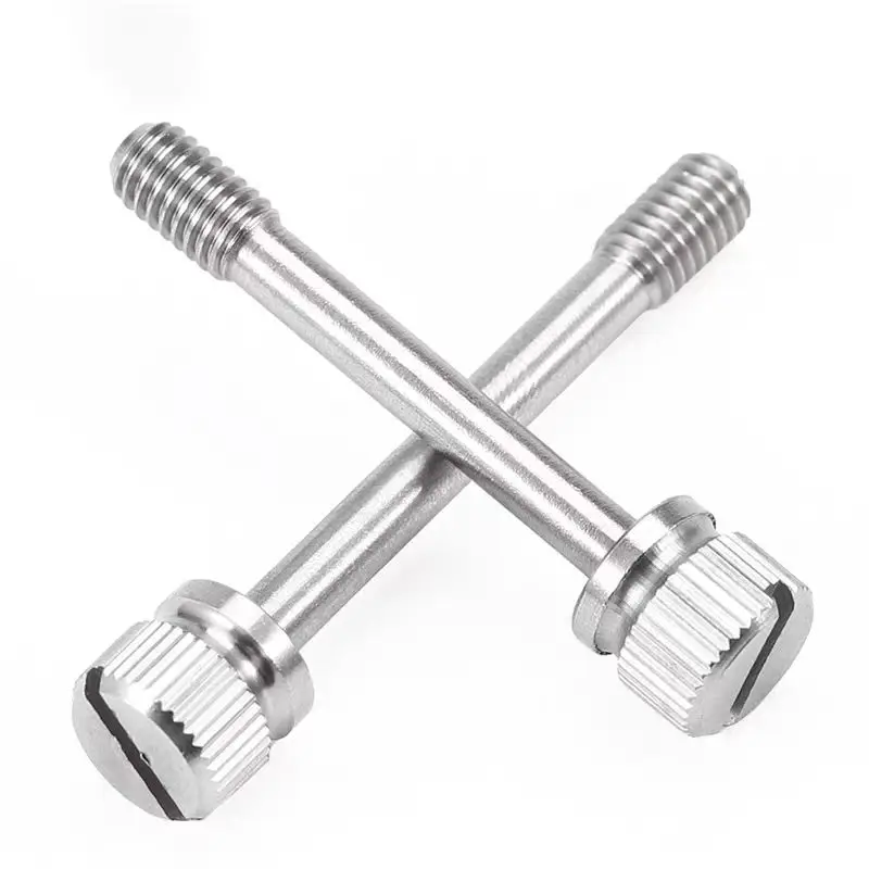 GB839 304 Stainless Steel Custom Knurled Thumb Screws
