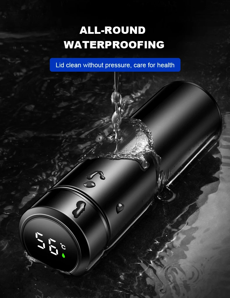 Termos Inteligentes Digitales Bouteille D'eau Thermo Cups Vacuum Flask ...