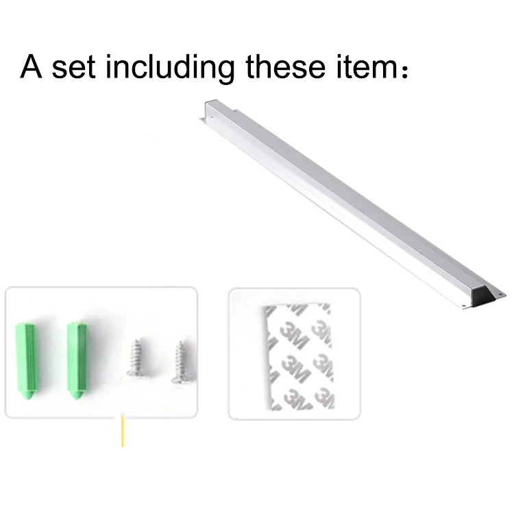 Wall Mounted 15-180cm Slide Check Rack Aluminum Food Bill Ticket Holder ...