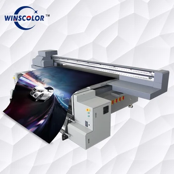 Uv Flatbed Inkjet Printer High Resolution Printer Large Format Hybrid ...
