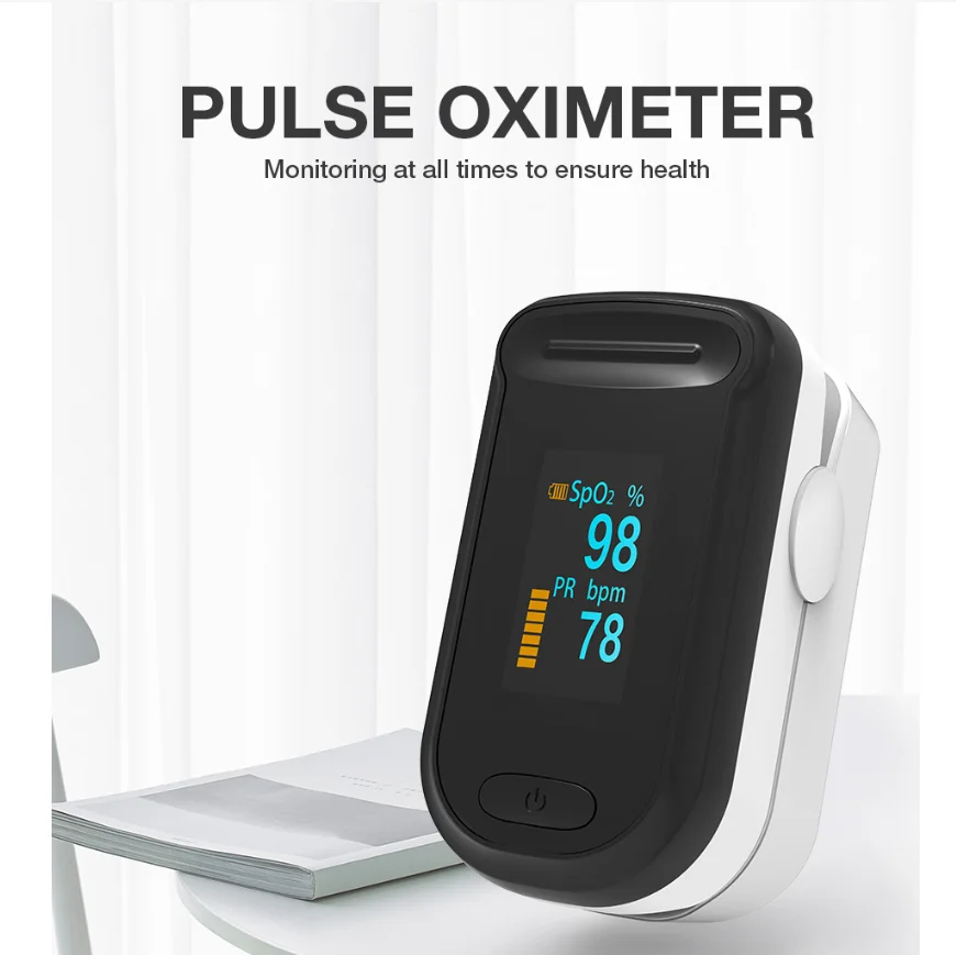 Digital Oxymetre Pulse Oximeter Oximeters Pulsoximeter Fingertip ...