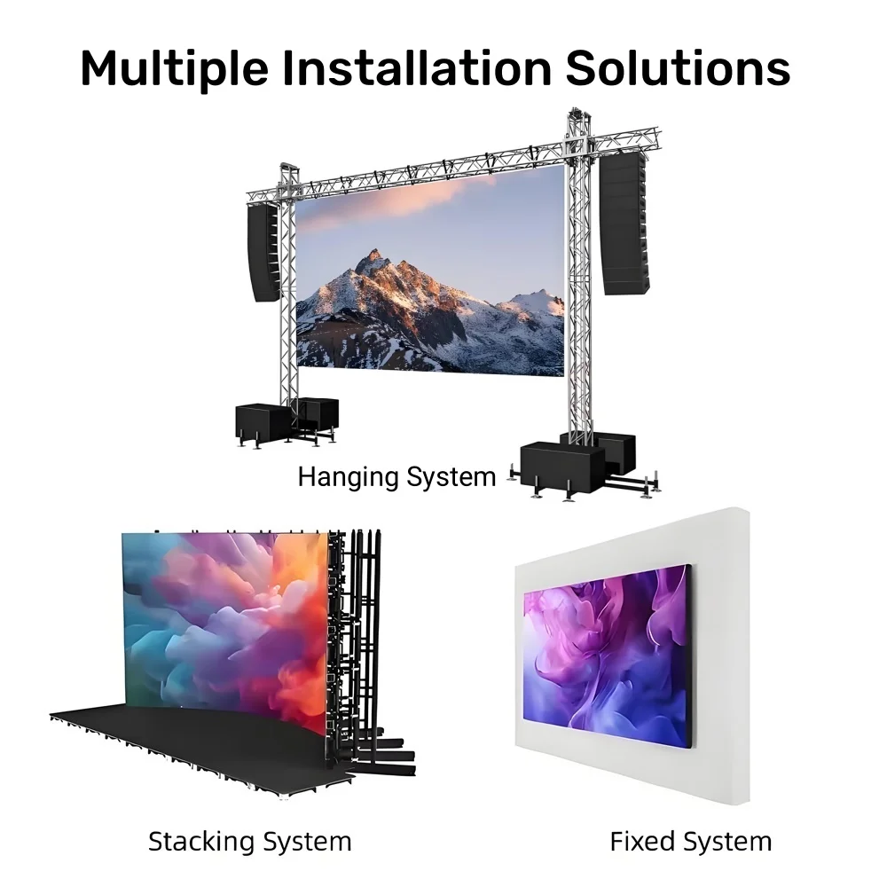 4m X 3m Complete System P2 P3 P2.6 P2.9 P3.91 LED Display