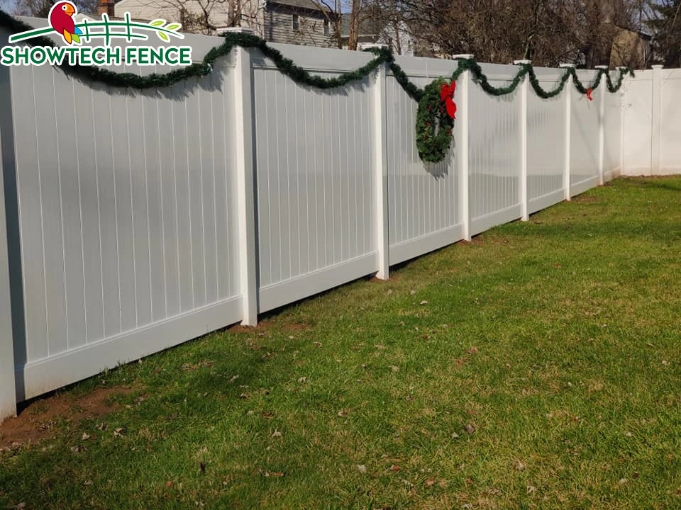 White PVC Fence Slats - Durable, Eco-Friendly Privacy Fencing