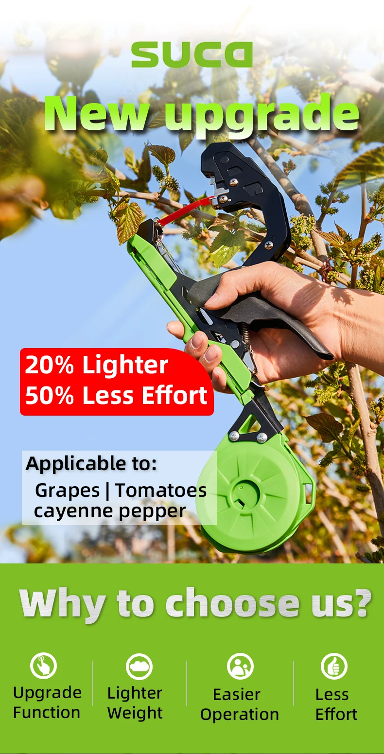 Premium Manual Tying Tapener Grapevine Vine Plant Branch Garden Hand ...
