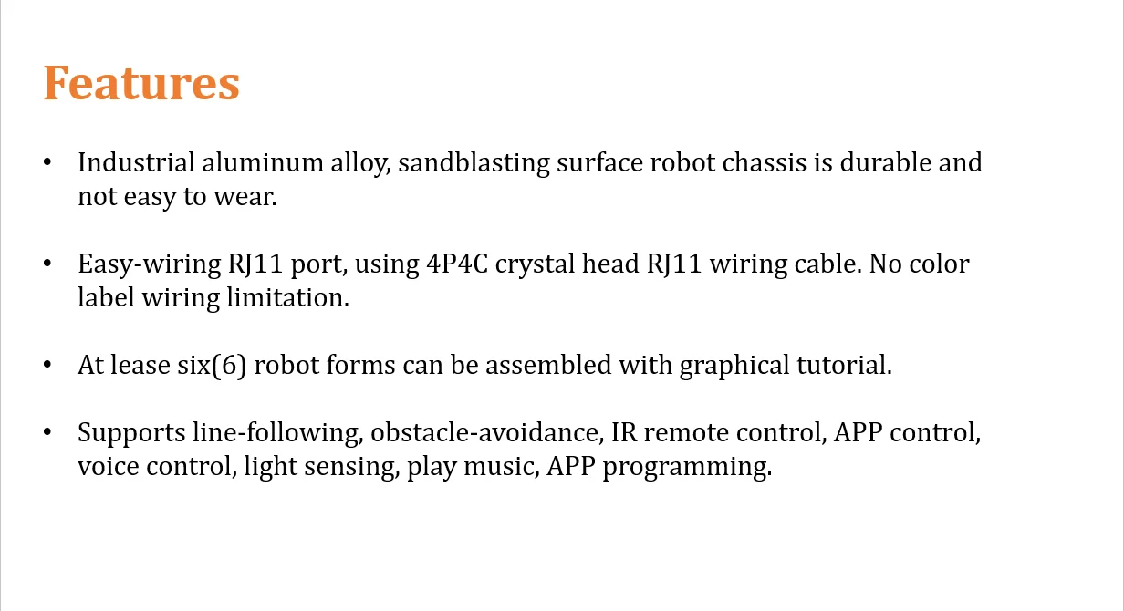 Weeemake 6 in 1 Weeebot Evolution STEAM Robot Kit - DIY Fun
