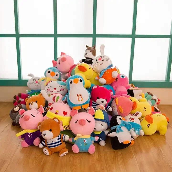 Wholesale Mixed Stuffed Animal Cheap Plush Toys for Claw Crane Machines