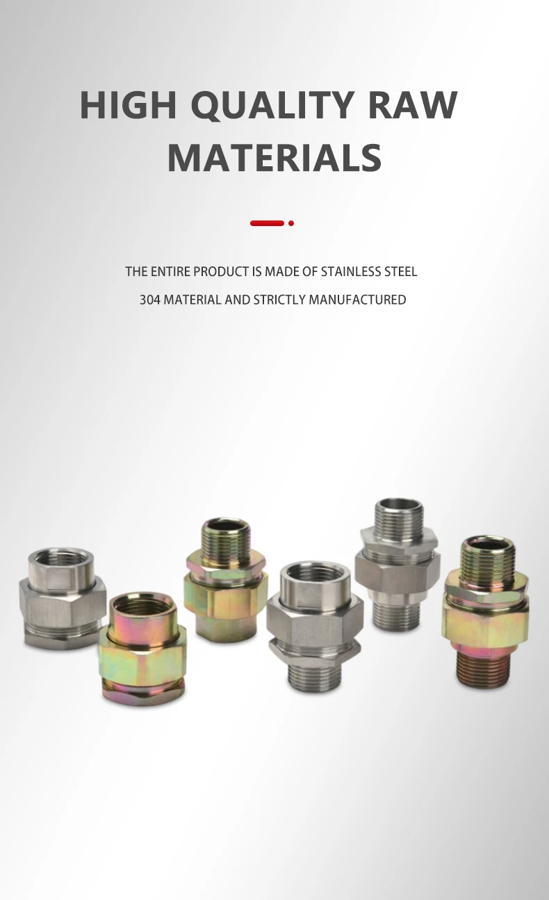Explosion Proof Movable Joint Metal Stainless Pipe Joint Explosion ...