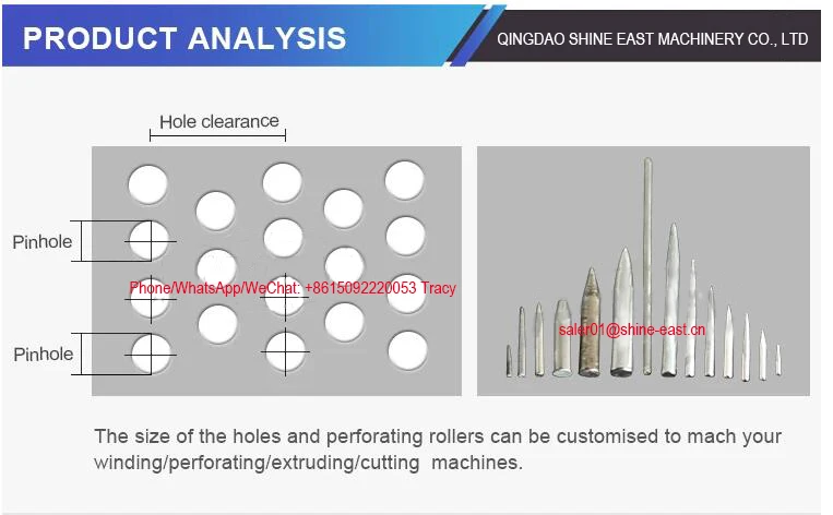 Rotary Pin Roller Needle Perforation Shaft Perforator Install In Bag ...