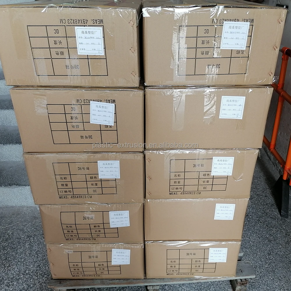 Anti-uv Custom Plastic Tubing White Plastic Box Section Plastic Square ...