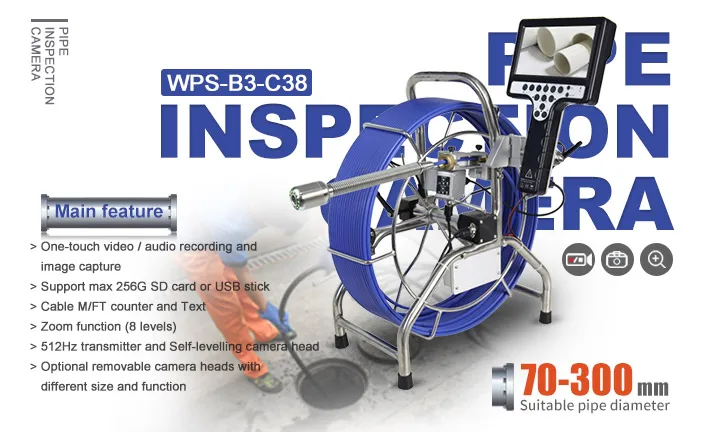 Wopson Sewer Borescope - Advanced Drain Inspection Camera