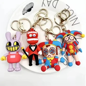 The Amazing Digital Circus Pvc Key Chain Toy Circus Key Chain Buffoon ...