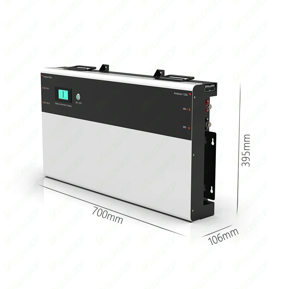 Wall Mounted 12V 100Ah 200Ah 12V 400Ah Lithium Lifepo4 Battery With M8 ...