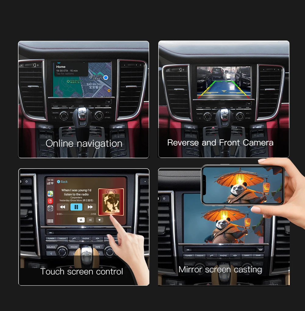 Porsche Wireless CarPlay & Android Auto Kit for Macan, Cayenne, 911 - OEM