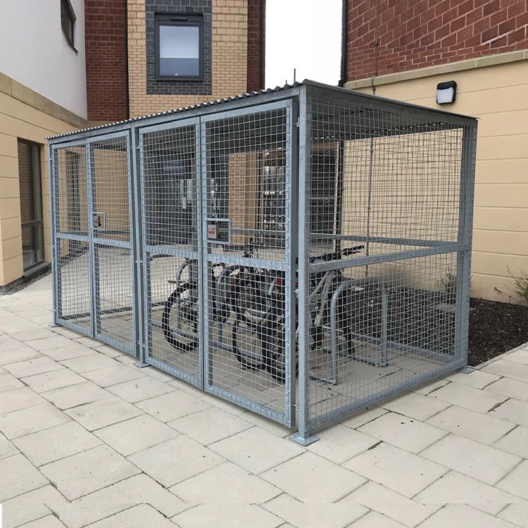 Secure Gas Cylinder Storage - Heavy Duty Wire Mesh Cage