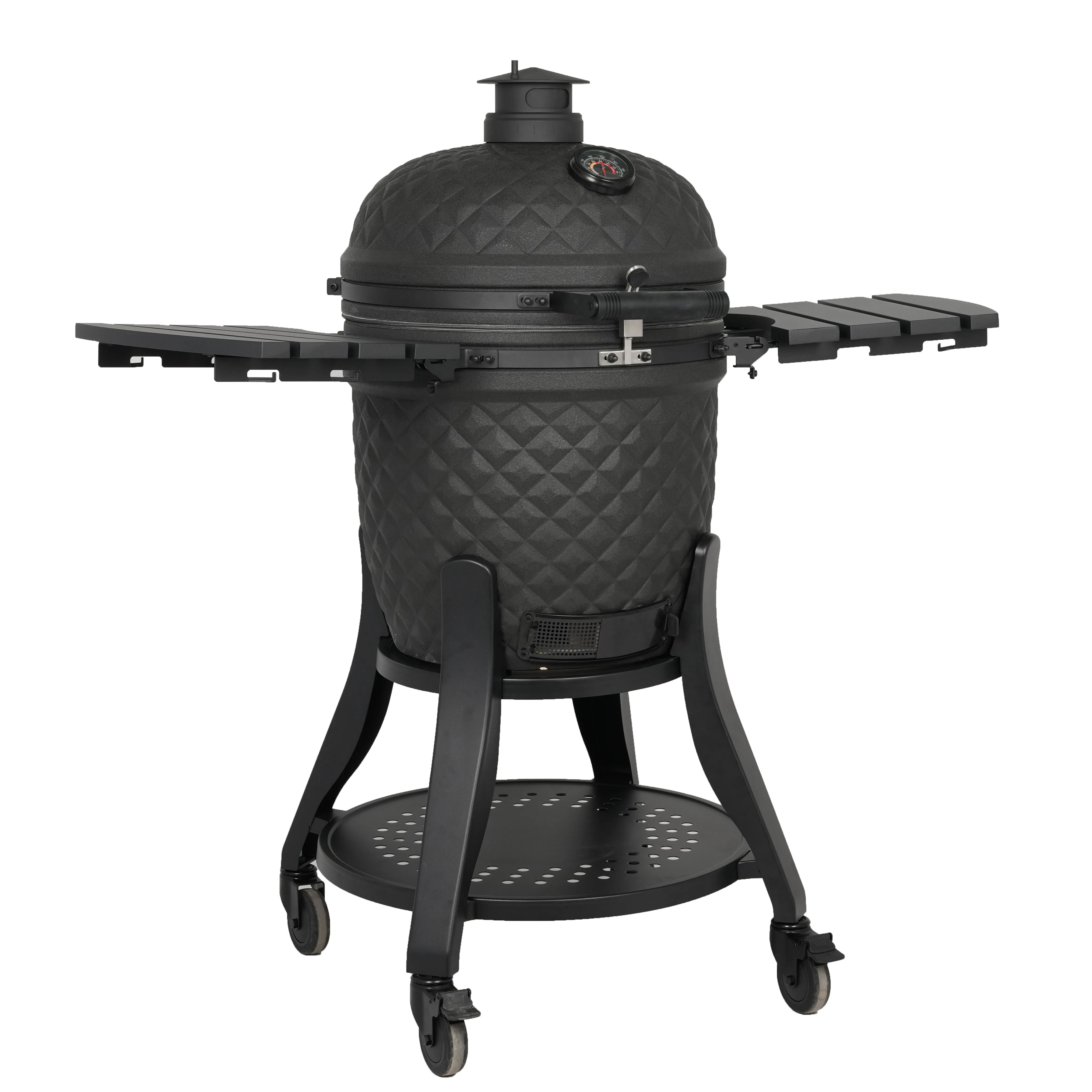 SEB KAMADO Black Ceramic BBQ Grills - Perfect for Outdoor Cooking
