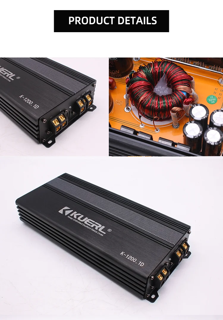 Bahman Caro 1200w Class D Monoblock Audio Amplifier - Oem | Wholesale